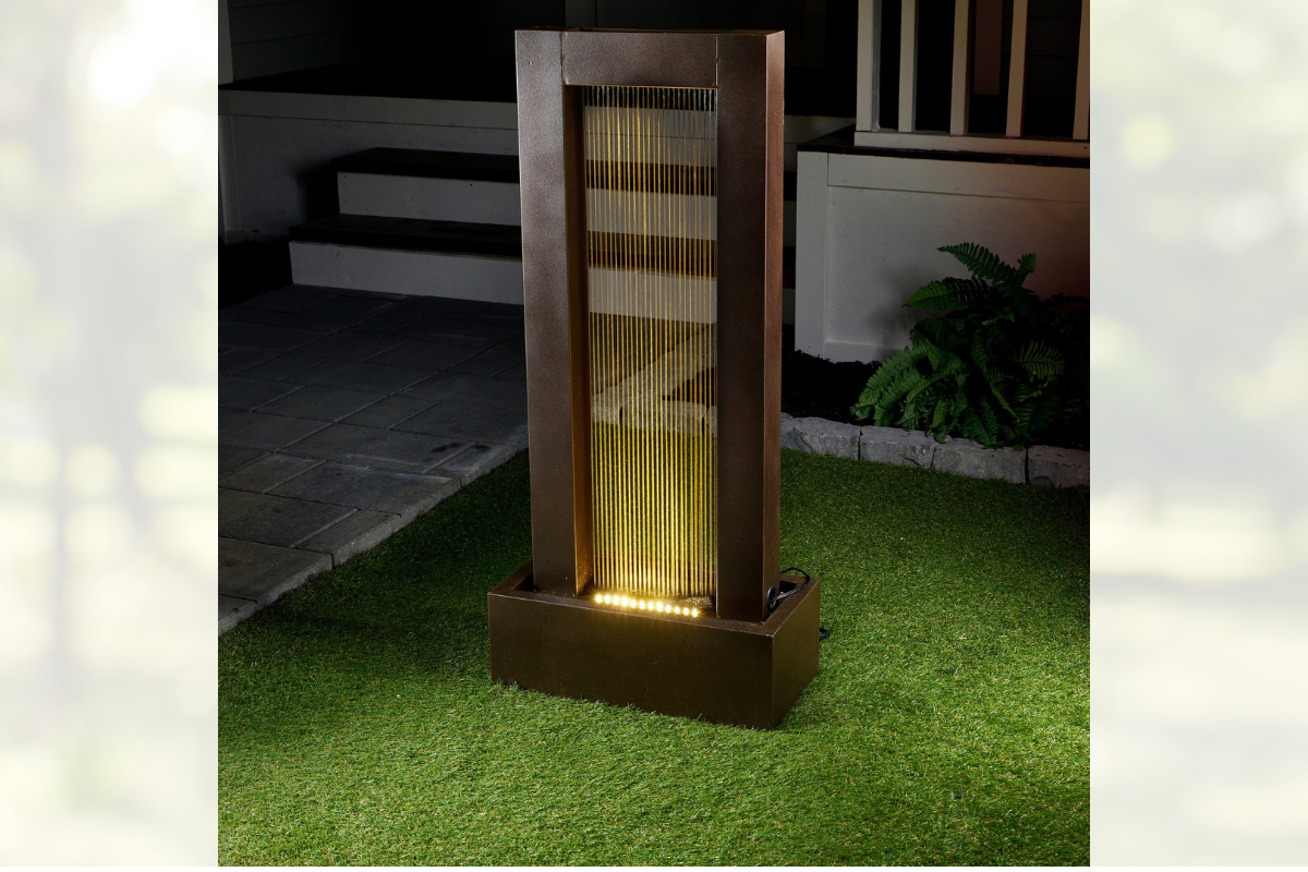 Minimalist Modern Outdoor Water Wall Fountains: Stylish Designs for a ...