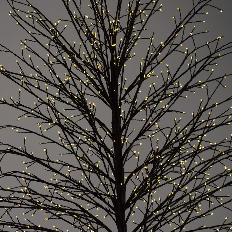 Micro Dot White and Black LED Tree - Home Decor - Hi-Line Gift Ltd.