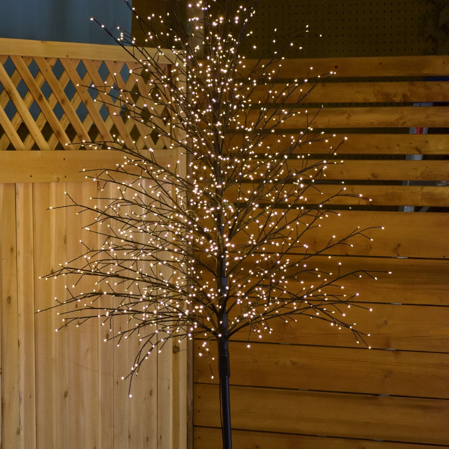 Micro Dot White and Black LED Tree - Home Decor - Hi-Line Gift Ltd.