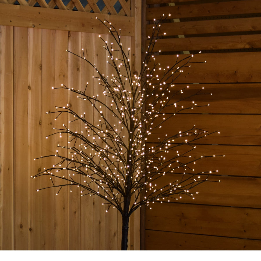 Micro Dot White and Black LED Tree - Home Decor - Hi-Line Gift Ltd.