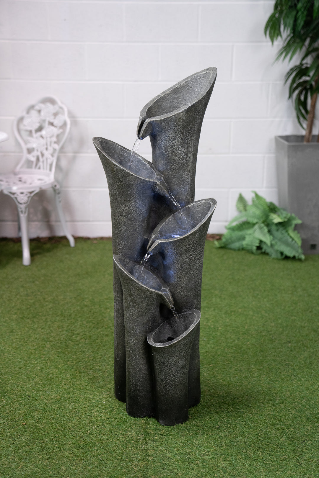 LED Fountain- Multi Level Fountain - Home Decor - Hi-Line Gift Ltd.