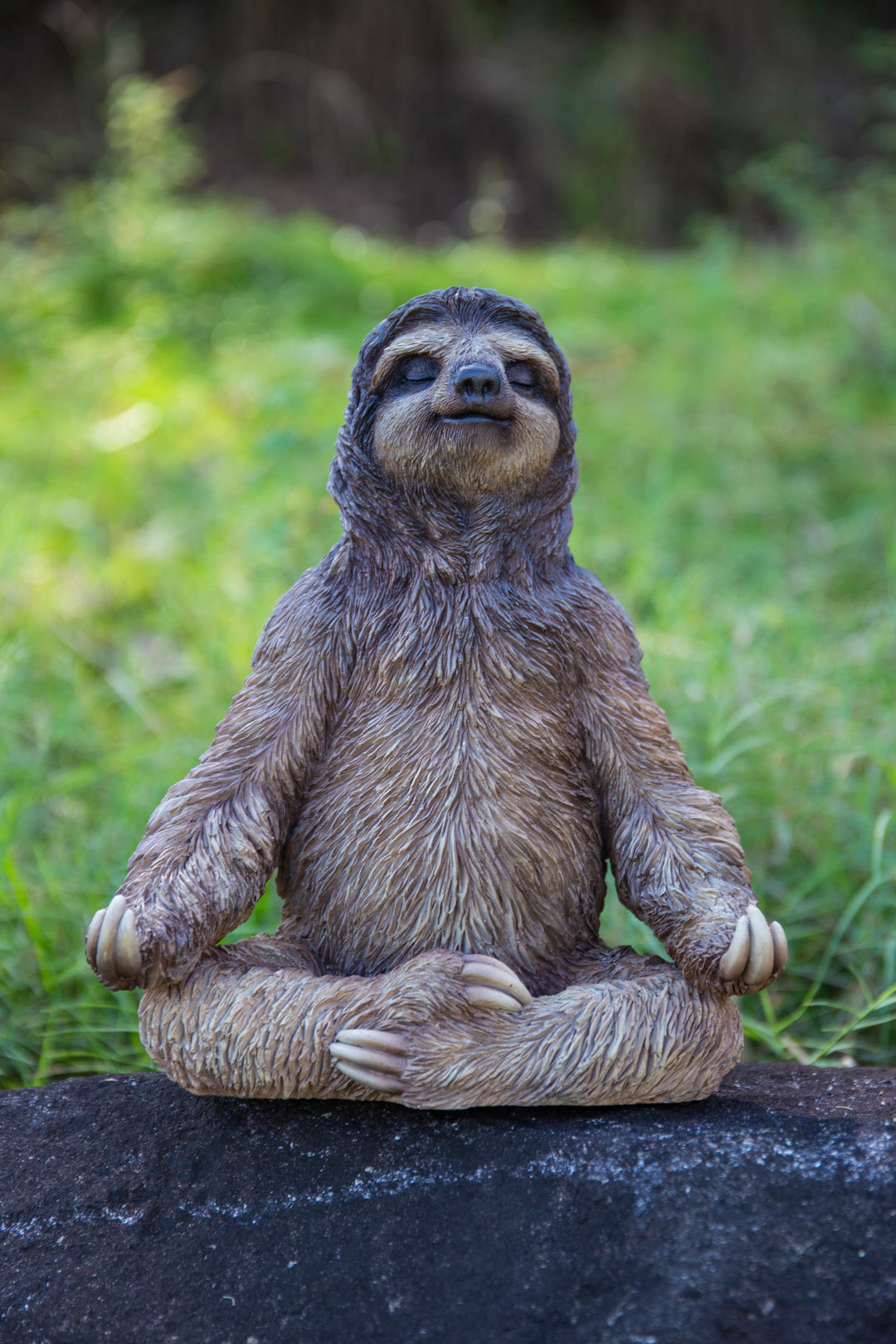 Sloth In Meditation - Home Decor - Hi-Line Gift Ltd.