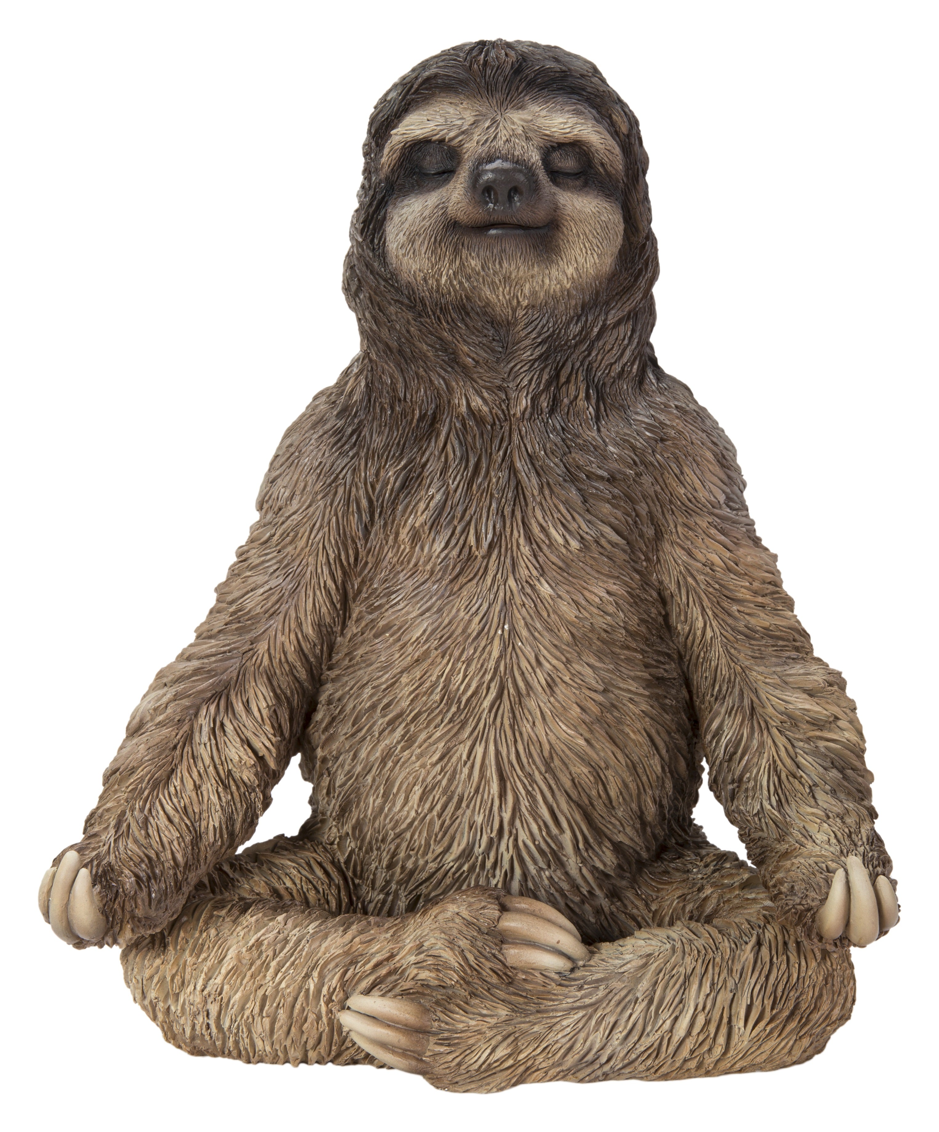 Sloth In Meditation - Home Decor - Hi-Line Gift Ltd.