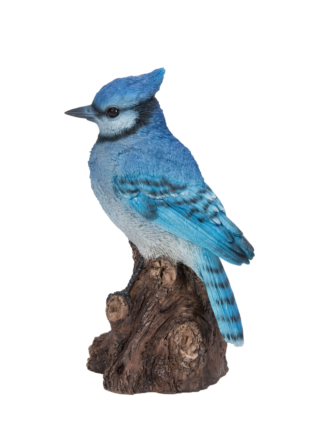 Motion Activated Singing Blue Jay Statue - Home Decor - Hi-Line Gift Ltd.