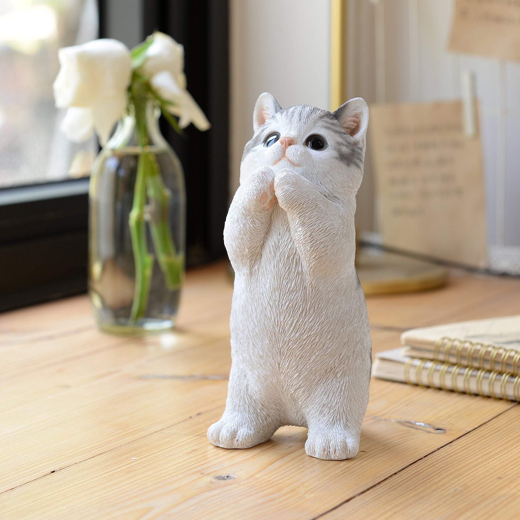 Calico Kitten Statue Praying (87699-02) – Hi-Line Gift Ltd.