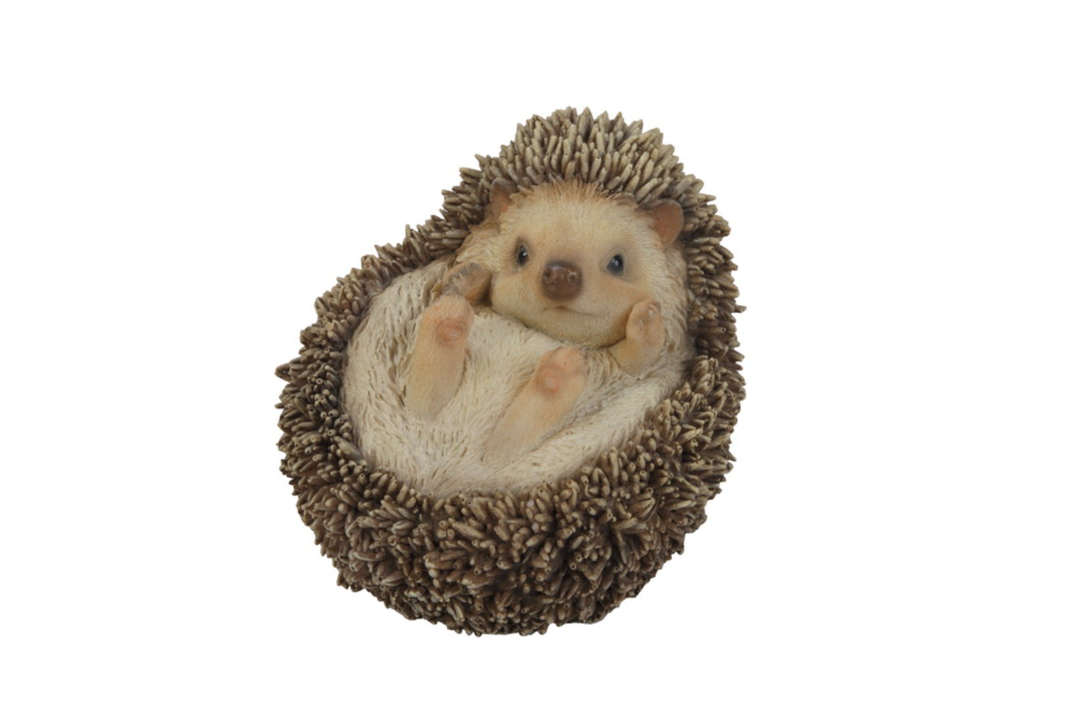 Hedgehog on Back Statue - Home Decor - Hi-Line Gift Ltd.